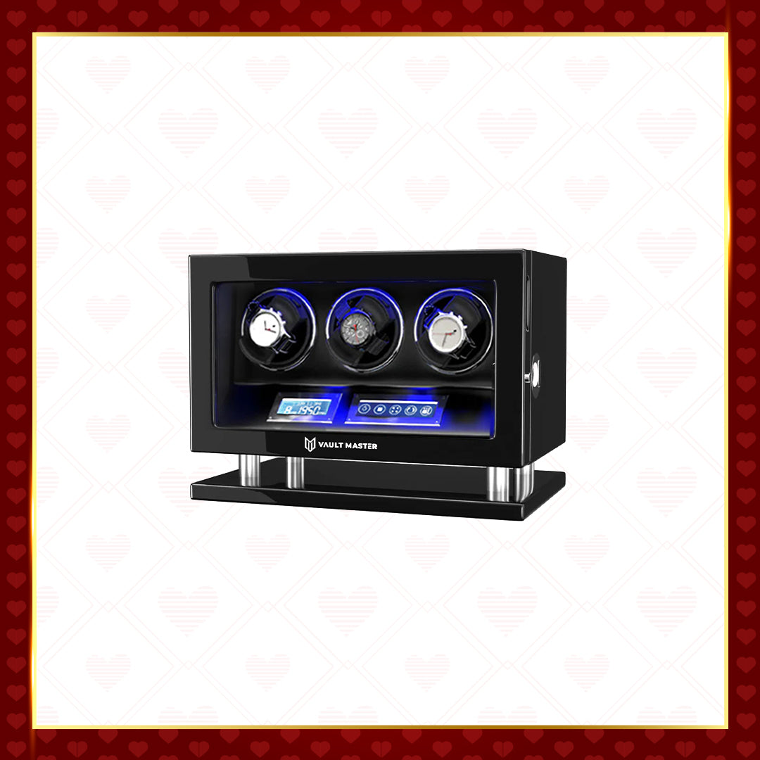 Alcatraz Watch Winder – Secure & Stylish Storage | Vault Master – Vault Master Philippines